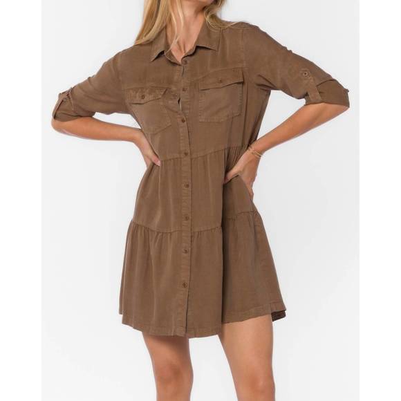 Velvet Heart | Dresses | New Velvet Heart Bree Dress In Tree Bark ...